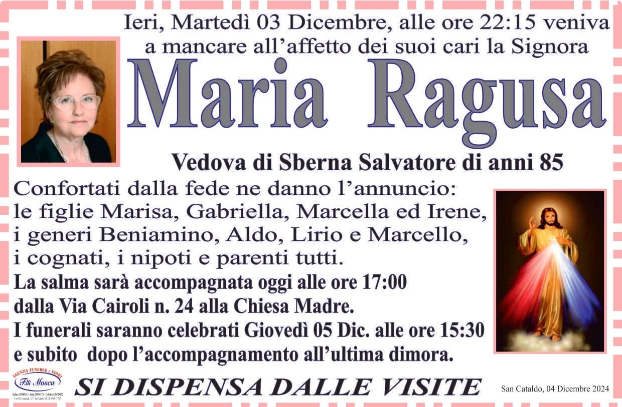 Clicca qui – per leggere i necrologi – Comune di San Cataldo